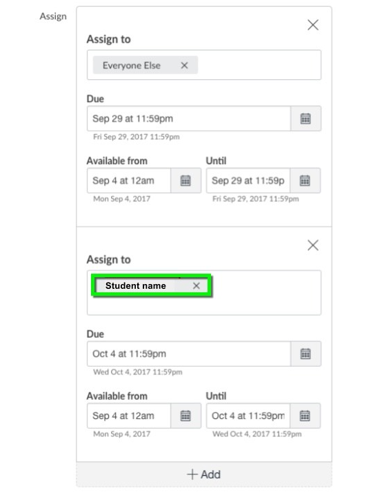 Canvas Extended Time Accommodations – Faculty & Staff Support